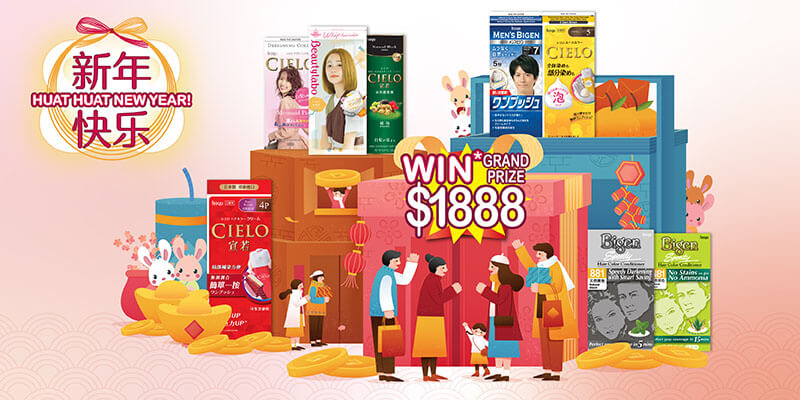 Hoyu Singapore | Color Your Heart | Huat Huat with HOYU Lucky Draw